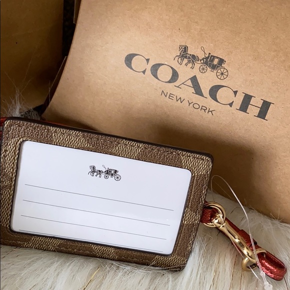 Coach | Other | Brand New Coach Name Tag | Poshmark